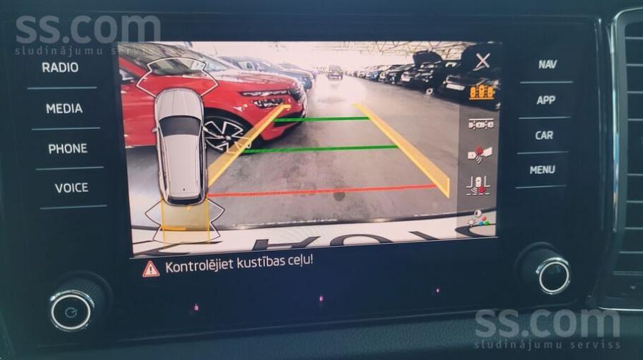 Синий Шкода Kodiaq 2021 в Рига, объемом двигателя 1.50 л и пробегом 50 тыс. км за 25690 €, фото 17 на AUTOMOTO.COM.LV