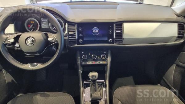 Синий Шкода Kodiaq 2021 в Рига, объемом двигателя 1.50 л и пробегом 50 тыс. км за 25490 €, фото 10 на AUTOMOTO.COM.LV