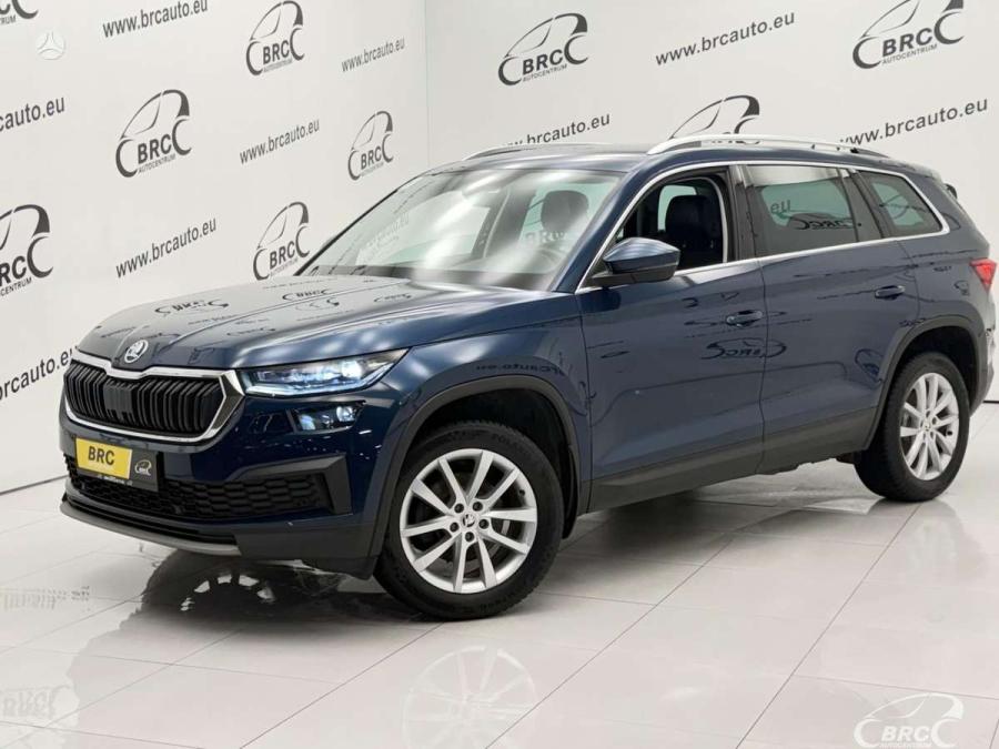 Синий Шкода Kodiaq 2021 в Вильнюс, объемом двигателя 1.50 л и пробегом 125 тыс. км за 18900 €, фото 1 на AUTOMOTO.COM.LV
