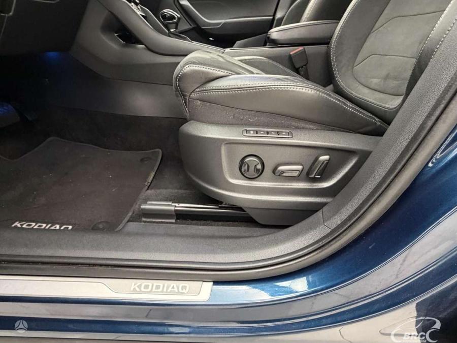 Синий Шкода Kodiaq 2021 в Вильнюс, объемом двигателя 1.50 л и пробегом 125 тыс. км за 18900 €, фото 23 на AUTOMOTO.COM.LV