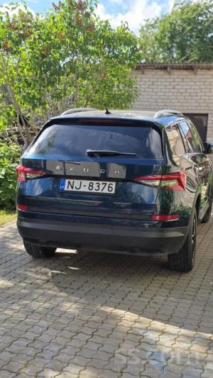 Синий Шкода Kodiaq 2021 в Лиепая, объемом двигателя 2.00 л и пробегом 115 тыс. км за 24300 €, фото 3 на AUTOMOTO.COM.LV