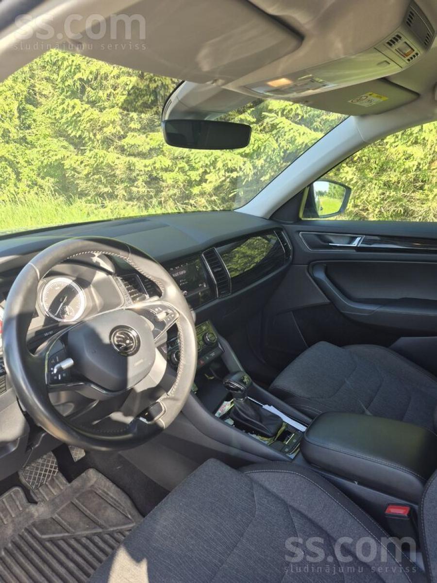 Синий Шкода Kodiaq 2021 в Лиепая, объемом двигателя 2.00 л и пробегом 115 тыс. км за 24300 €, фото 5 на AUTOMOTO.COM.LV