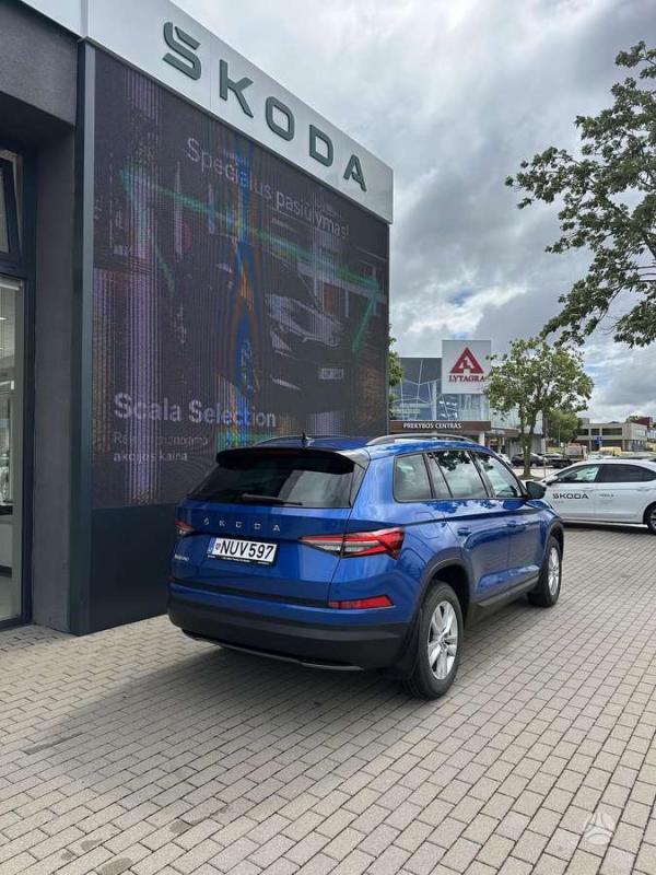 Zils Skoda Kodiaq 2021 Klaipėda, ar dzinēja tilpumu 1.50 L un nobraukumu 110 tūkst. km par 24990 €, foto 4 vietnē AUTOMOTO.COM.LV