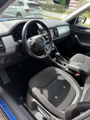 Синий Шкода Kodiaq 2021 в Клайпеда, объемом двигателя 1.50 л и пробегом 110 тыс. км за 24990 €, фото 12 на AUTOMOTO.COM.LV