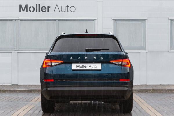 Blue Skoda Kodiaq 2021 in Ventspils, with an engine capacity of 2.00 L and mileage of 120 thousand km for 22000 €, photo 4 on AUTOMOTO.COM.LV