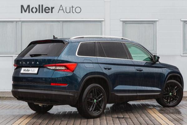 Blue Skoda Kodiaq 2021 in Ventspils, with an engine capacity of 2.00 L and mileage of 120 thousand km for 22000 €, photo 5 on AUTOMOTO.COM.LV