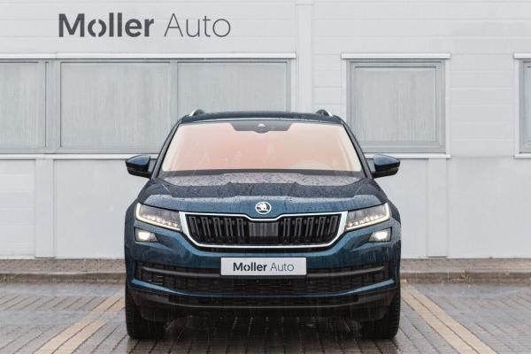 Blue Skoda Kodiaq 2021 in Ventspils, with an engine capacity of 2.00 L and mileage of 120 thousand km for 22000 €, photo 8 on AUTOMOTO.COM.LV