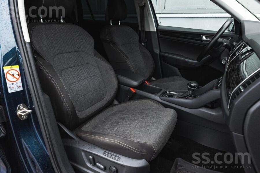Zils Skoda Kodiaq 2021 Ventspils, ar dzinēja tilpumu 2.00 L un nobraukumu 120 tūkst. km par 22000 €, foto 17 vietnē AUTOMOTO.COM.LV