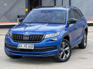 Синий Шкода Kodiaq 2021 в Ионава, объемом двигателя 1.97 л и пробегом 225 тыс. км за 22999 €, фото 3 на AUTOMOTO.COM.LV