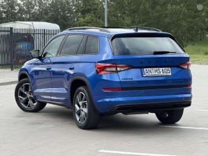 Синий Шкода Kodiaq 2021 в Ионава, объемом двигателя 1.97 л и пробегом 225 тыс. км за 22999 €, фото 6 на AUTOMOTO.COM.LV