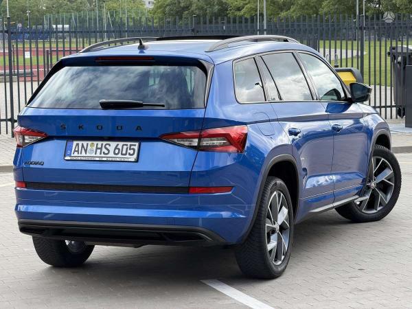 Синий Шкода Kodiaq 2021 в Ионава, объемом двигателя 1.97 л и пробегом 225 тыс. км за 22999 €, фото 10 на AUTOMOTO.COM.LV