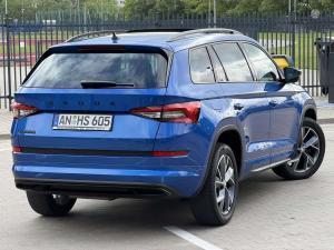 Синий Шкода Kodiaq 2021 в Ионава, объемом двигателя 1.97 л и пробегом 225 тыс. км за 22999 €, фото 11 на AUTOMOTO.COM.LV
