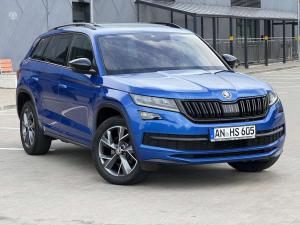 Синий Шкода Kodiaq 2021 в Ионава, объемом двигателя 1.97 л и пробегом 225 тыс. км за 22999 €, фото 13 на AUTOMOTO.COM.LV