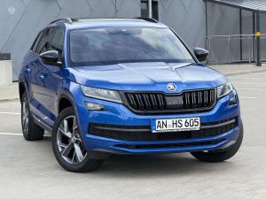Синий Шкода Kodiaq 2021 в Ионава, объемом двигателя 1.97 л и пробегом 225 тыс. км за 22999 €, фото 14 на AUTOMOTO.COM.LV