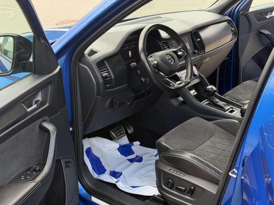 Синий Шкода Kodiaq 2021 в Ионава, объемом двигателя 1.97 л и пробегом 225 тыс. км за 22999 €, фото 17 на AUTOMOTO.COM.LV