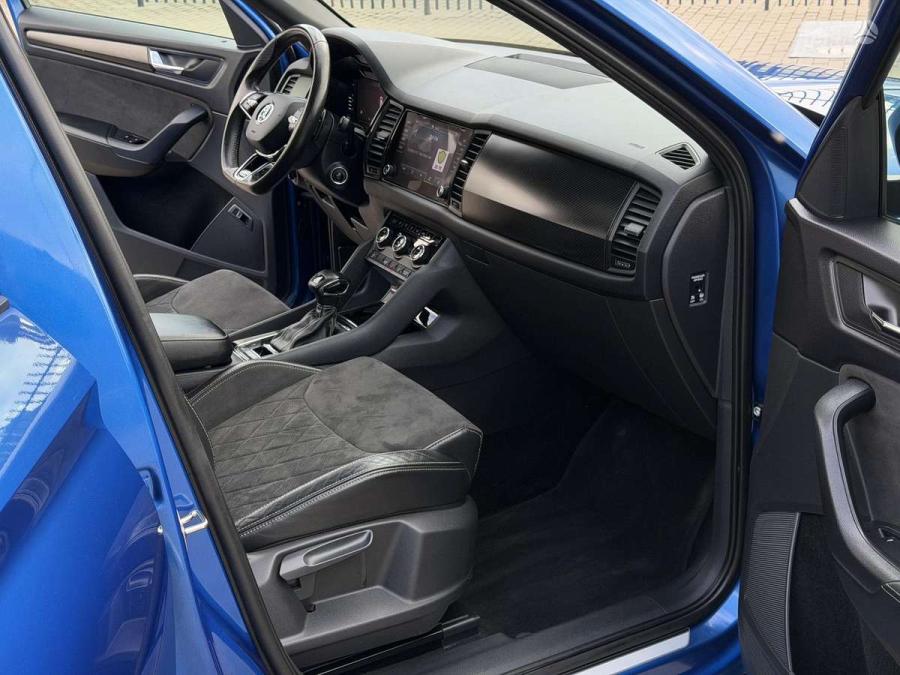 Синий Шкода Kodiaq 2021 в Ионава, объемом двигателя 1.97 л и пробегом 225 тыс. км за 22999 €, фото 18 на AUTOMOTO.COM.LV