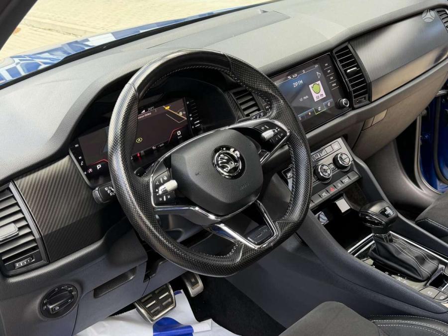 Синий Шкода Kodiaq 2021 в Ионава, объемом двигателя 1.97 л и пробегом 225 тыс. км за 22999 €, фото 21 на AUTOMOTO.COM.LV