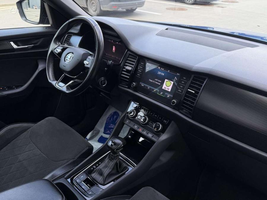 Синий Шкода Kodiaq 2021 в Ионава, объемом двигателя 1.97 л и пробегом 225 тыс. км за 22999 €, фото 23 на AUTOMOTO.COM.LV