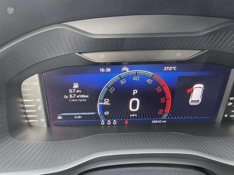 Синий Шкода Kodiaq 2021 в Вильнюс, объемом двигателя 1.97 л и пробегом 29 тыс. км за 34000 €, фото 6 на AUTOMOTO.COM.LV