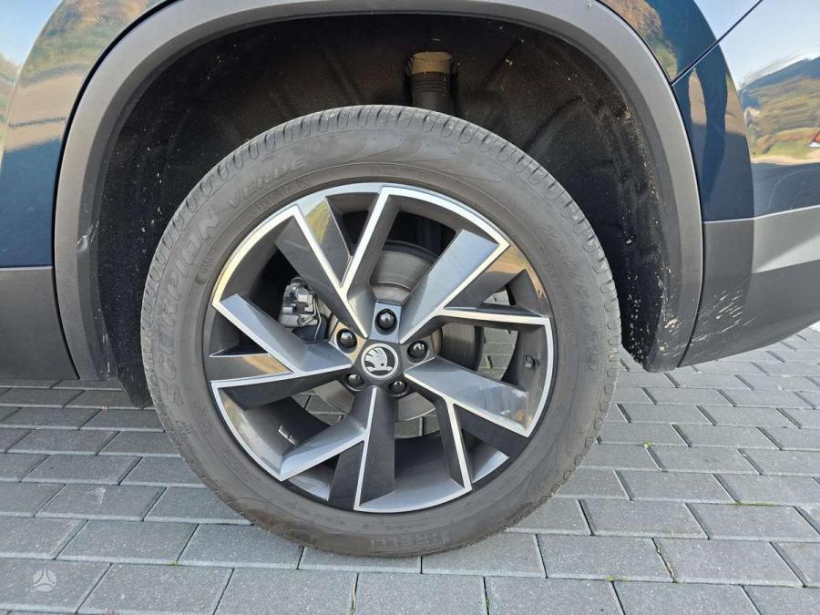 Синий Шкода Kodiaq 2021 в Вильнюс, объемом двигателя 1.97 л и пробегом 29 тыс. км за 34000 €, фото 9 на AUTOMOTO.COM.LV