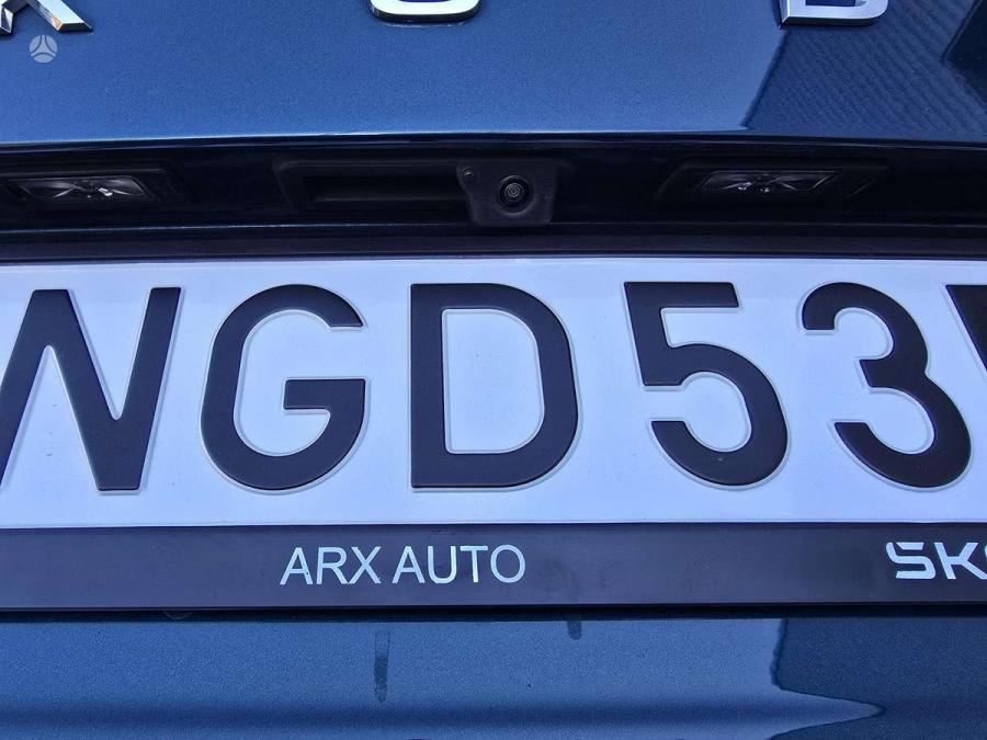 Синий Шкода Kodiaq 2021 в Вильнюс, объемом двигателя 1.97 л и пробегом 29 тыс. км за 34000 €, фото 23 на AUTOMOTO.COM.LV