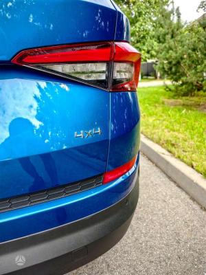 Blue Skoda Kodiaq 2021 in Klaipeda, with an engine capacity of 1.98 L and mileage of 135 thousand km for 25500 €, photo 8 on AUTOMOTO.COM.LV