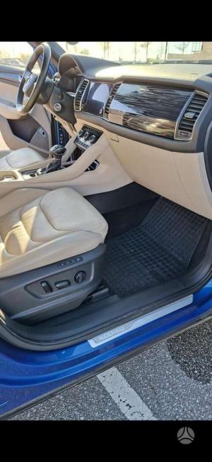 Blue Skoda Kodiaq 2021 in Klaipeda, with an engine capacity of 1.98 L and mileage of 135 thousand km for 25500 €, photo 20 on AUTOMOTO.COM.LV