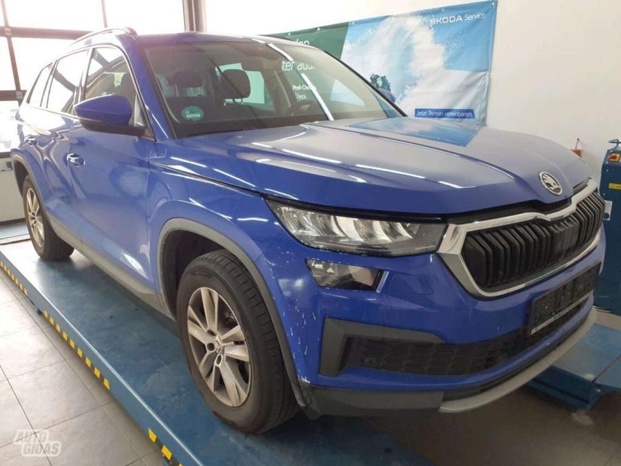 Синий Шкода Kodiaq 2022 в Каунас, объемом двигателя 1.50 л и пробегом 73 тыс. км за 30589 €, фото 2 на AUTOMOTO.COM.LV