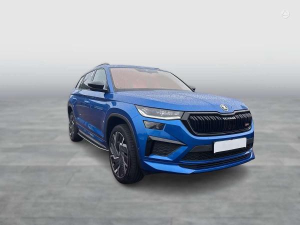 Синий Шкода Kodiaq 2022 в Вильнюс, объемом двигателя 1.98 л и пробегом 82 тыс. км за 42300 €, фото 1 на AUTOMOTO.COM.LV