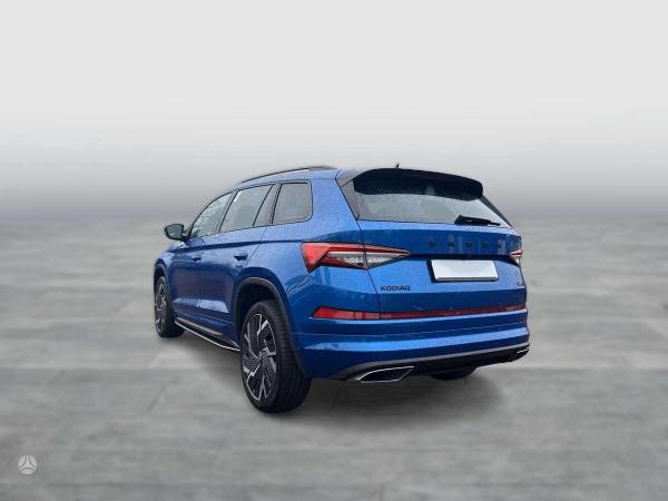 Синий Шкода Kodiaq 2022 в Вильнюс, объемом двигателя 1.98 л и пробегом 82 тыс. км за 42300 €, фото 4 на AUTOMOTO.COM.LV