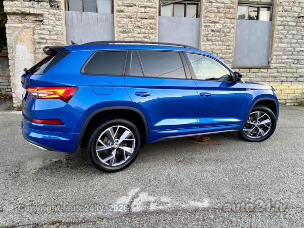 Синий Шкода Kodiaq 2022 в Таллин, объемом двигателя 1.50 л и пробегом 62 тыс. км за 33500 €, фото 6 на AUTOMOTO.COM.LV
