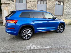 Blue Skoda Kodiaq 2022 in Tallinn, with an engine capacity of 1.50 L and mileage of 62 thousand km for 33500 €, photo 6 on AUTOMOTO.COM.LV