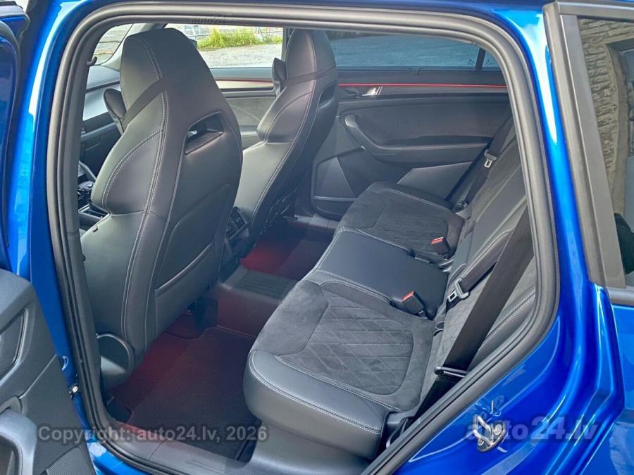 Blue Skoda Kodiaq 2022 in Tallinn, with an engine capacity of 1.50 L and mileage of 62 thousand km for 33500 €, photo 14 on AUTOMOTO.COM.LV