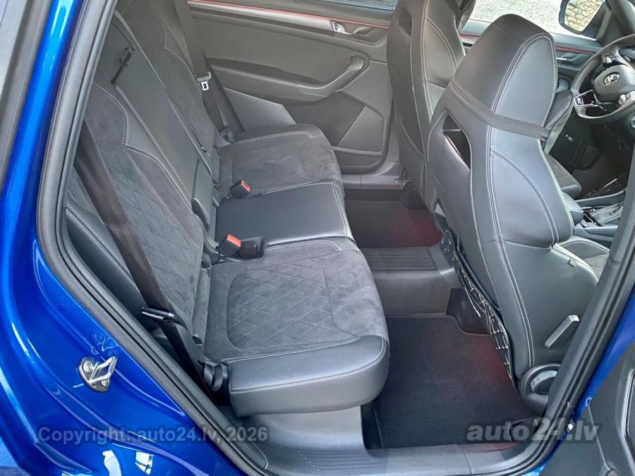 Blue Skoda Kodiaq 2022 in Tallinn, with an engine capacity of 1.50 L and mileage of 62 thousand km for 33500 €, photo 15 on AUTOMOTO.COM.LV