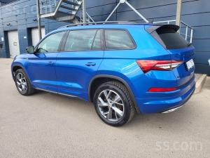Синий Шкода Kodiaq 2022 в Рига, объемом двигателя 2.00 л и пробегом 89 тыс. км за 31900 €, фото 6 на AUTOMOTO.COM.LV