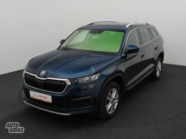 Blue Skoda Kodiaq 2022 in Vilnius, with an engine capacity of 2.00 L and mileage of 203 thousand km for 23199 €, photo 1 on AUTOMOTO.COM.LV