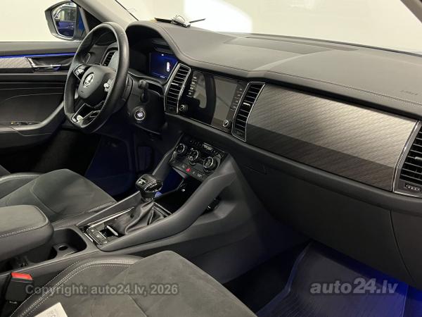 Blue Skoda Kodiaq 2022 in Tallinn, with an engine capacity of 2.00 L and mileage of 66 thousand km for 28500 €, photo 3 on AUTOMOTO.COM.LV