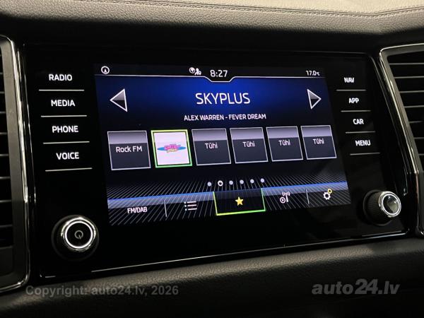 Blue Skoda Kodiaq 2022 in Tallinn, with an engine capacity of 2.00 L and mileage of 66 thousand km for 28500 €, photo 7 on AUTOMOTO.COM.LV