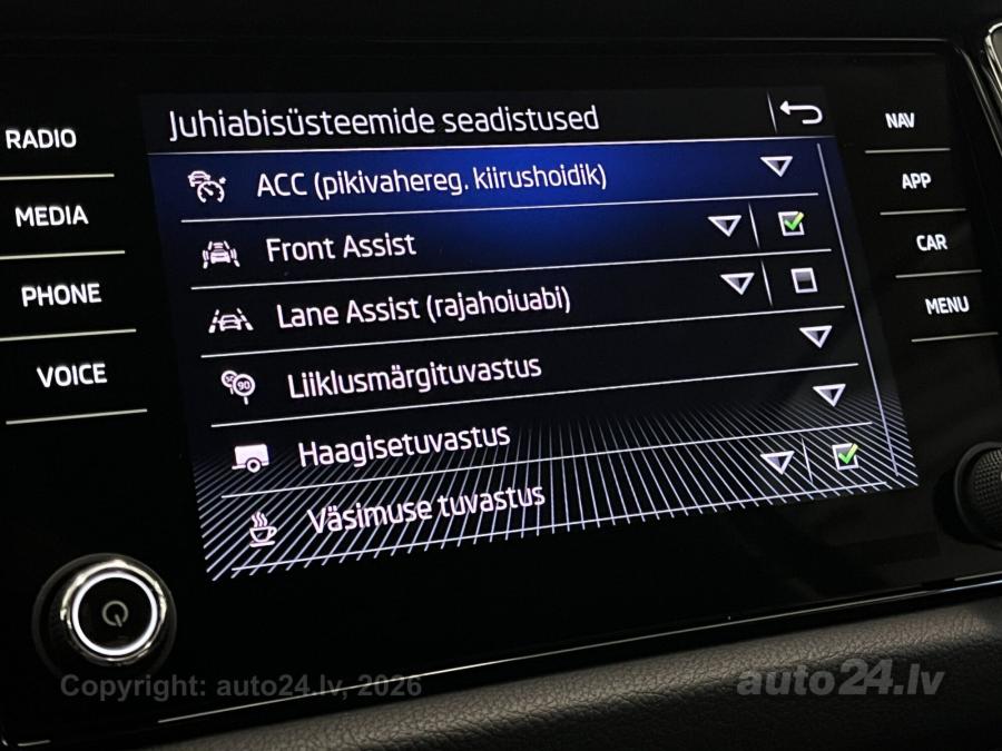 Zils Skoda Kodiaq 2022 Tallina, ar dzinēja tilpumu 2.00 L un nobraukumu 66 tūkst. km par 28500 €, foto 11 vietnē AUTOMOTO.COM.LV