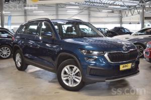 Синий Шкода Kodiaq 2022 в Рига, объемом двигателя 2.00 л и пробегом 119 тыс. км за 25900 €, фото  на AUTOMOTO.COM.LV