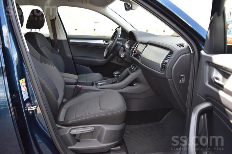 Синий Шкода Kodiaq 2022 в Рига, объемом двигателя 2.00 л и пробегом 119 тыс. км за 25900 €, фото 14 на AUTOMOTO.COM.LV