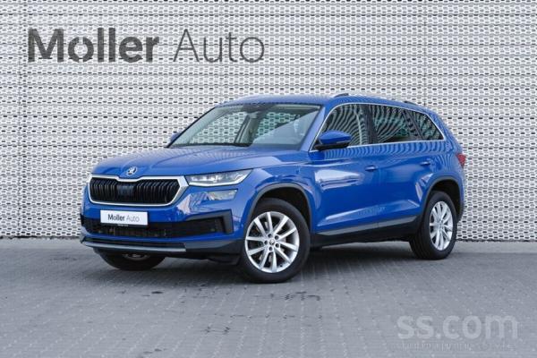 Zils Skoda Kodiaq 2022 Rīga, ar dzinēja tilpumu 2.00 L un nobraukumu 147 tūkst. km par 28100 €, foto 1 vietnē AUTOMOTO.COM.LV