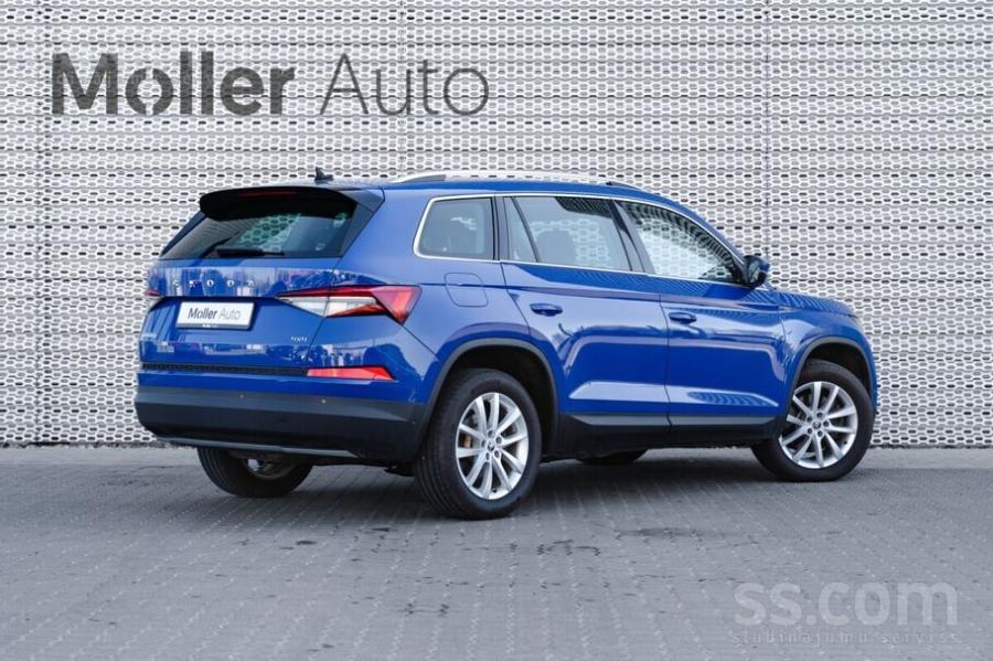 Синий Шкода Kodiaq 2022 в Рига, объемом двигателя 2.00 л и пробегом 147 тыс. км за 28100 €, фото 5 на AUTOMOTO.COM.LV