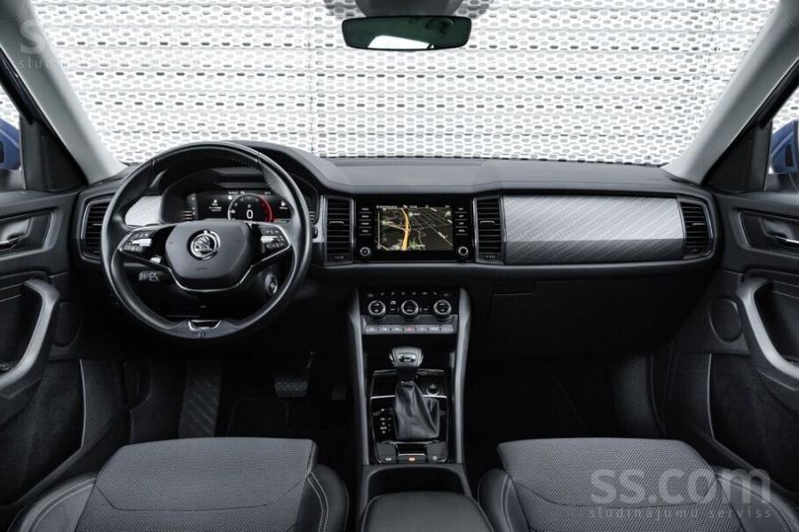 Синий Шкода Kodiaq 2022 в Рига, объемом двигателя 2.00 л и пробегом 147 тыс. км за 28100 €, фото 7 на AUTOMOTO.COM.LV