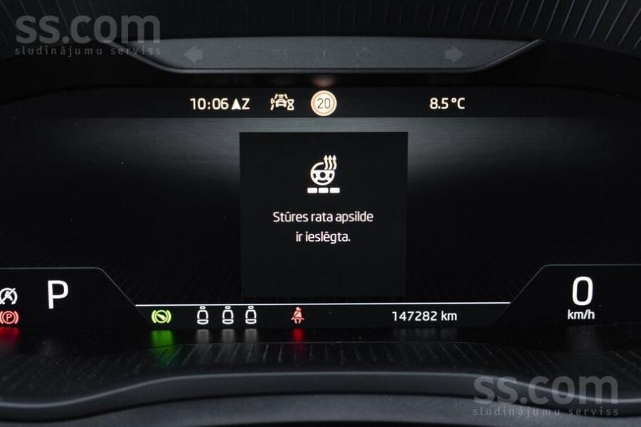 Синий Шкода Kodiaq 2022 в Рига, объемом двигателя 2.00 л и пробегом 147 тыс. км за 28100 €, фото 15 на AUTOMOTO.COM.LV