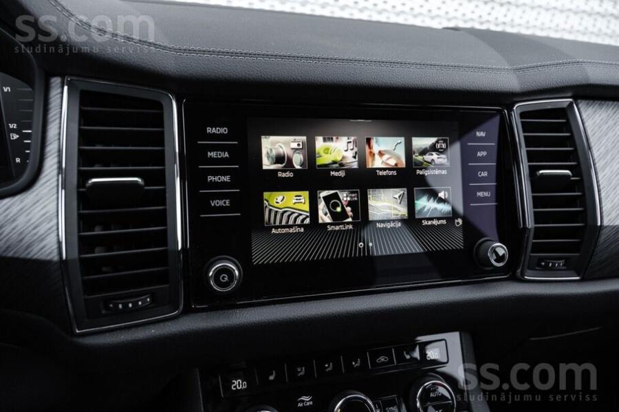 Синий Шкода Kodiaq 2022 в Рига, объемом двигателя 2.00 л и пробегом 147 тыс. км за 28100 €, фото 18 на AUTOMOTO.COM.LV