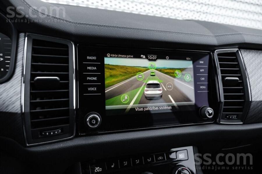 Синий Шкода Kodiaq 2022 в Рига, объемом двигателя 2.00 л и пробегом 147 тыс. км за 28100 €, фото 20 на AUTOMOTO.COM.LV