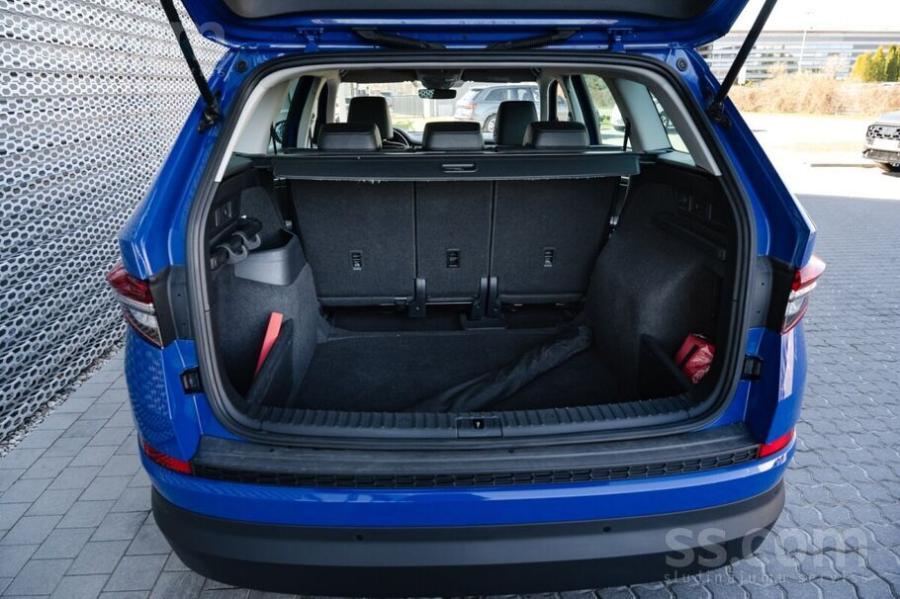 Синий Шкода Kodiaq 2022 в Рига, объемом двигателя 2.00 л и пробегом 147 тыс. км за 28100 €, фото 28 на AUTOMOTO.COM.LV