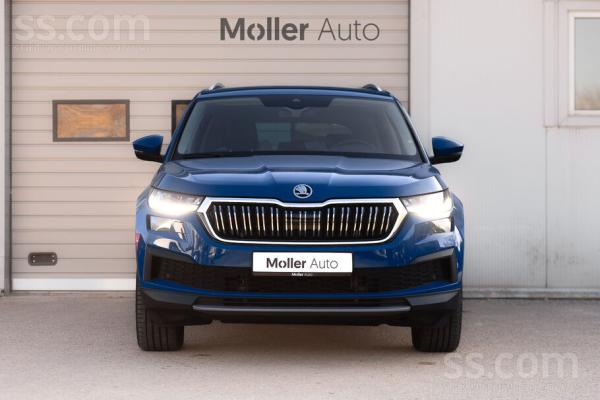 Blue Skoda Kodiaq 2022 in Jelgava, with an engine capacity of 2.00 L and mileage of 137 thousand km for 26050 €, photo 3 on AUTOMOTO.COM.LV