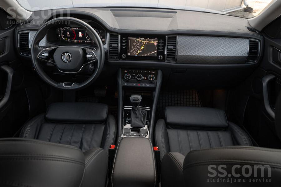 Синий Шкода Kodiaq 2022 в Елгава, объемом двигателя 2.00 л и пробегом 137 тыс. км за 26050 €, фото 9 на AUTOMOTO.COM.LV